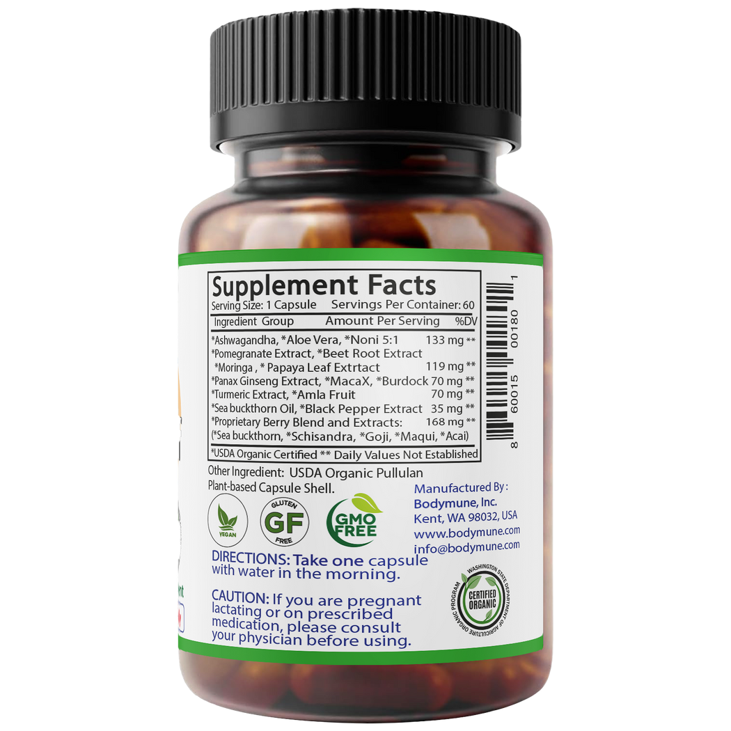 Organic Joint Health Supplement | USA Made | Bodymune Advanced ...